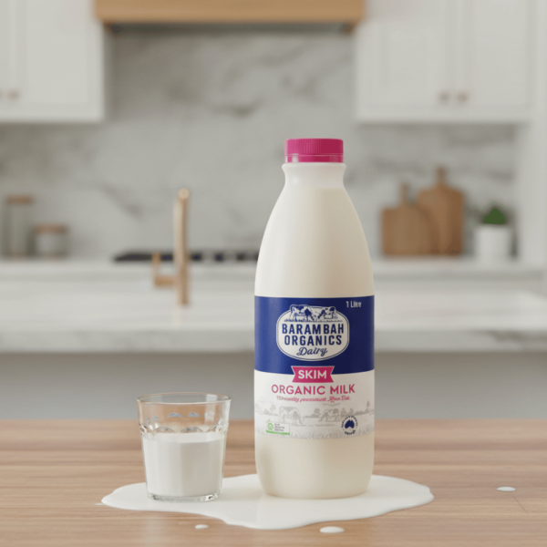 Buy Barambah Organics Skim Milk 1 Litre Online Sydney | Frozberries