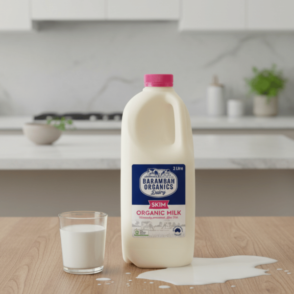Buy Barambah Organics Skim Milk 2 Litre Online Sydney | Frozberries